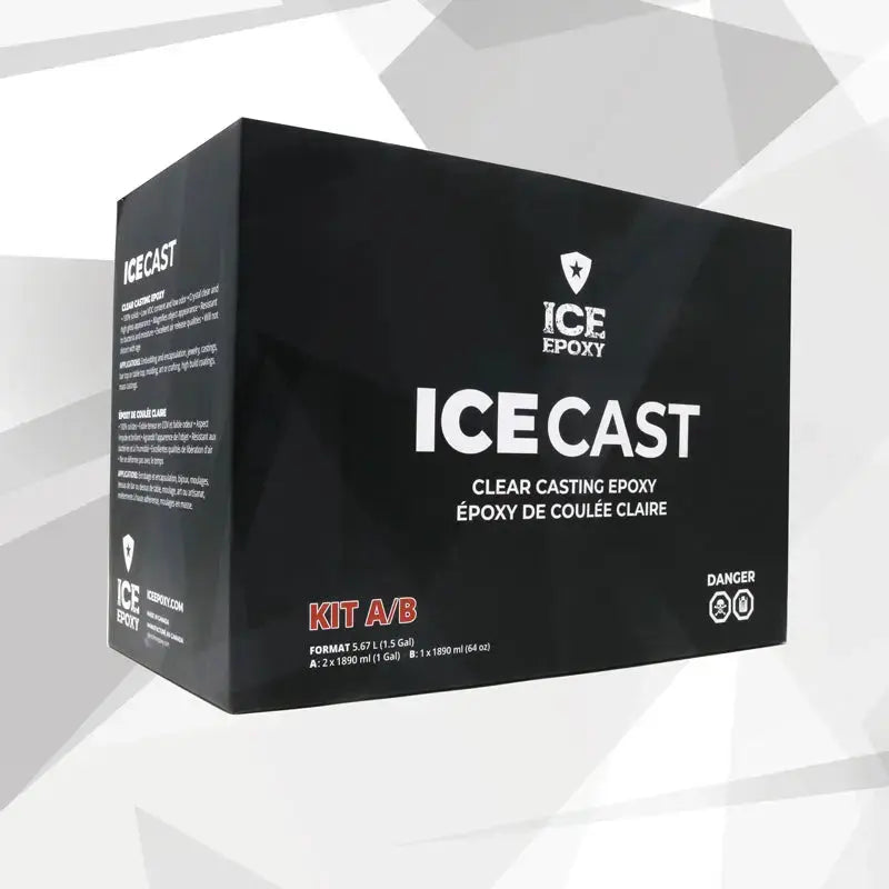 ICE-CAST Deep Pour Crystal Epoxy | #1 Choice of Woodworker – Ice Epoxy